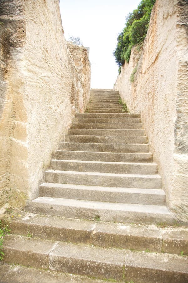 Carved stone stairs stock image. Image of white, stairs - 17620745