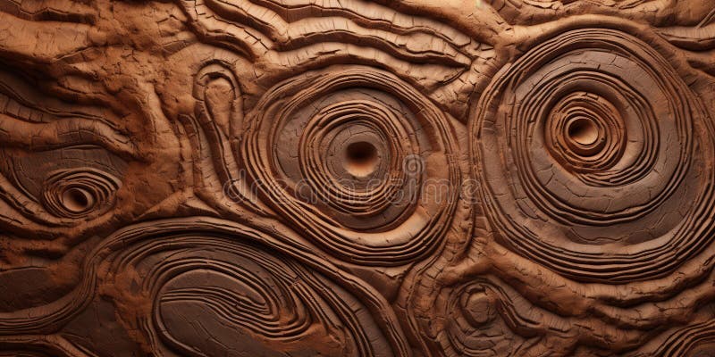 Carved Stone Texture, Geological Layers with Designs and Patterns ...