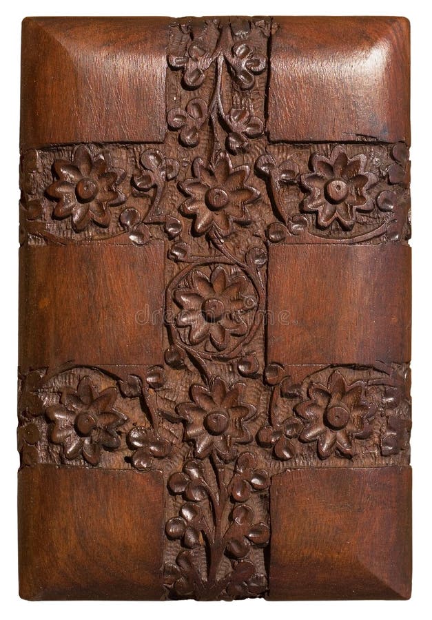 Carved wood panel stock image. Image of horizontal, carve - 15739671