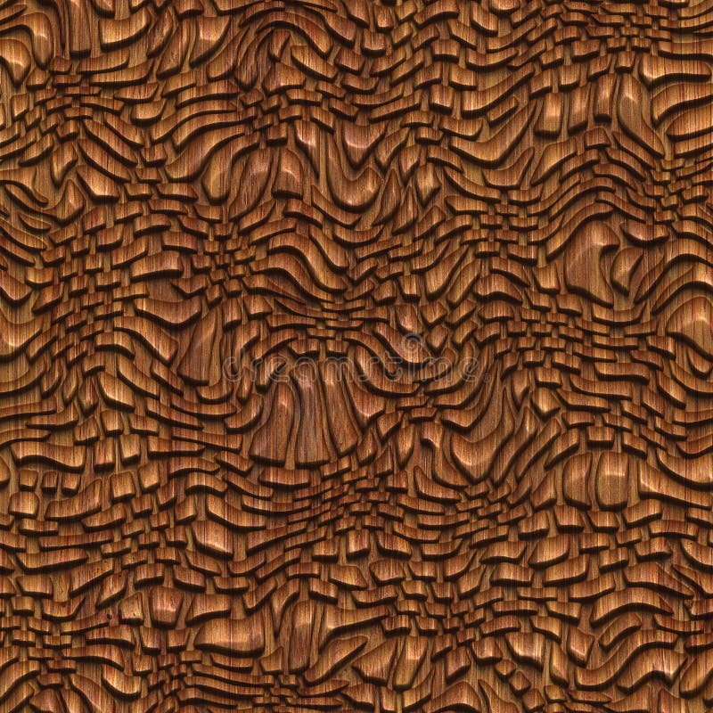 Carved Wood Texture