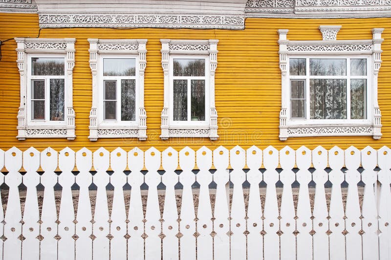 Carved wooden windows stock photo. Image of russia, village - 39752140