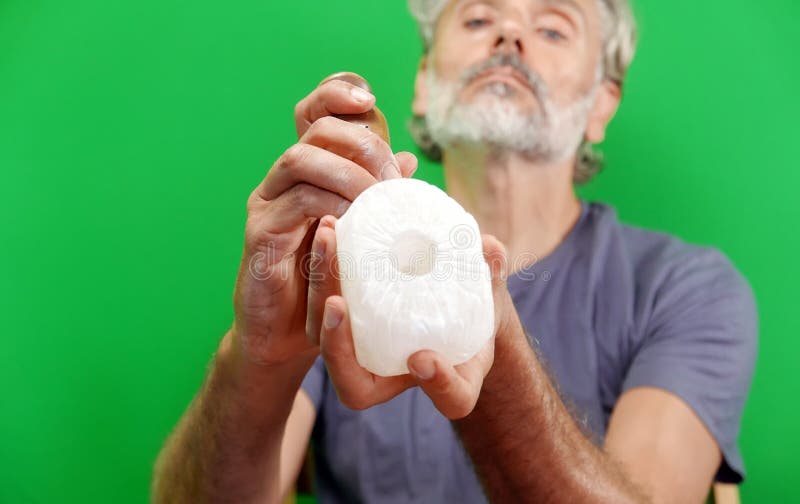 Carving alabaster stone stock image. Image of gypsum - 196038299