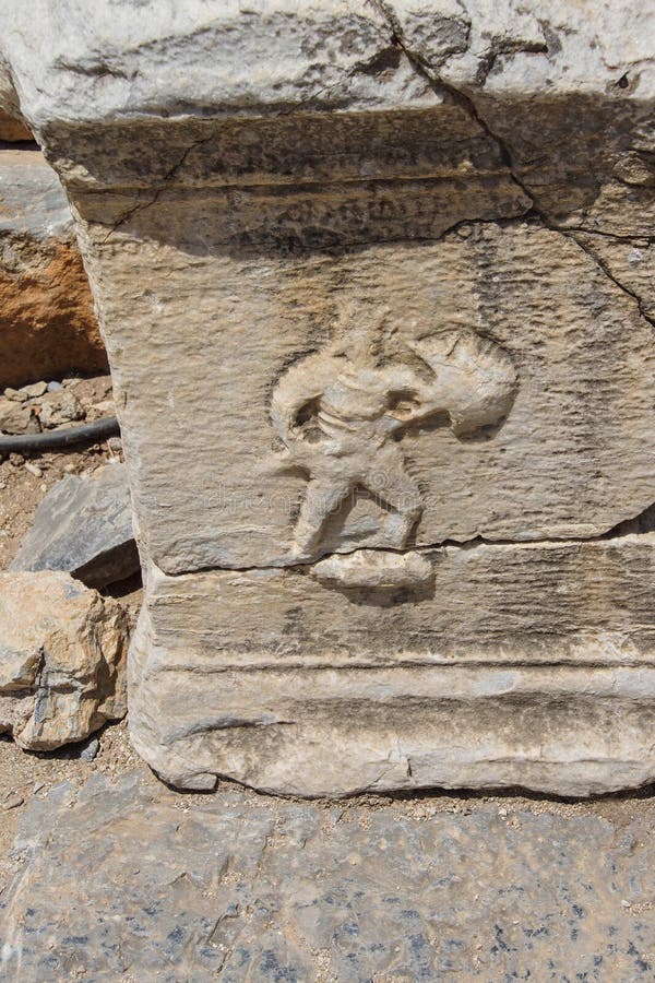 Carvings Advertising Gladiator Stock Image - Image of turkey ...