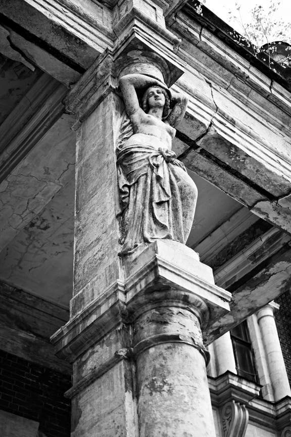 Caryatid column stock photo. Image of roman, styles, architecture ...