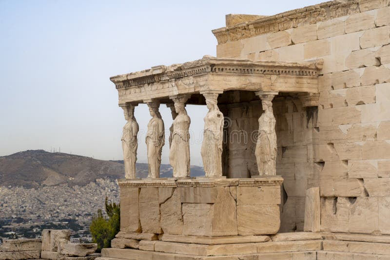 The Caryatids are the Daughters of Athens and Support the Temple of the ...