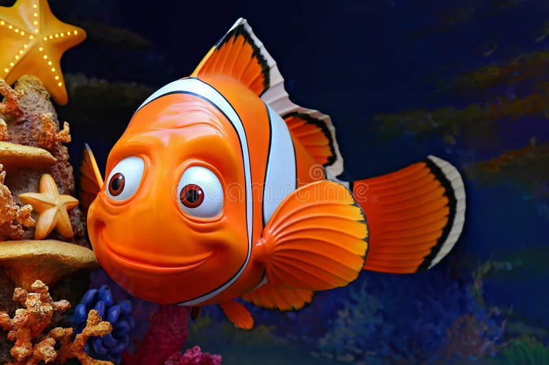 Caráter Encontrando Pixar Do Nemo De Disney Imagem Editorial - Imagem de brinquedo, feliz: 35572635