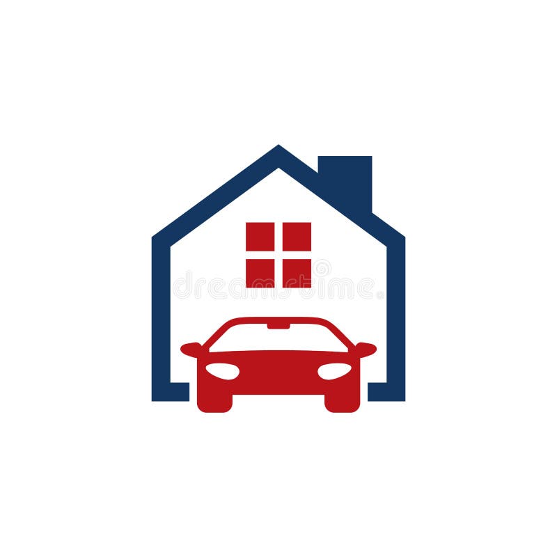 Casa Automotriz Logo Icon Design Ilustración del Vector - Ilustración ...