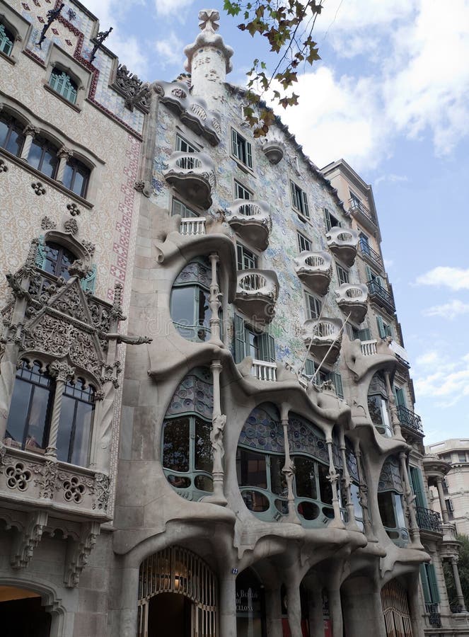 Casa Batllo editorial photo. Image of batllo, modern - 13904421