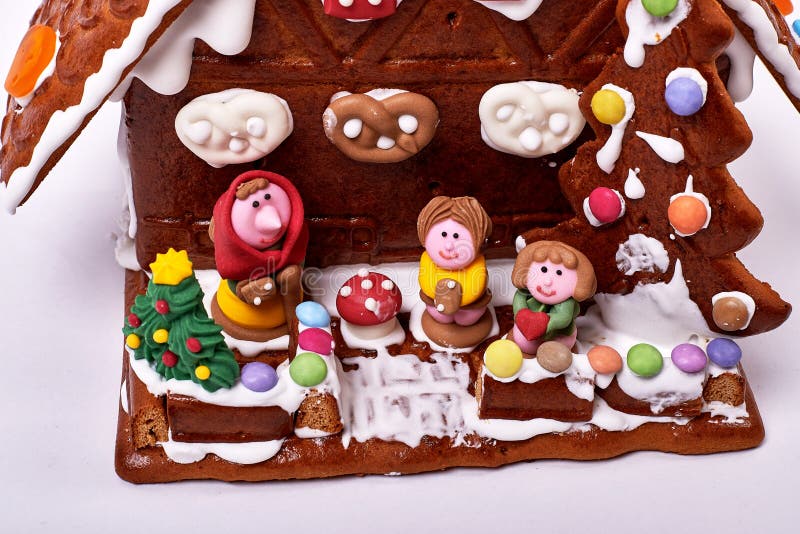 Casa De Caramelos De Hansel Y Gretel Imagen de archivo - Imagen de ...