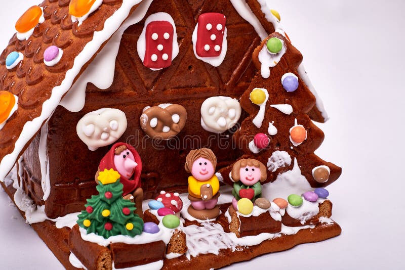 Casa De Caramelos De Hansel Y Gretel Imagen de archivo - Imagen de ...