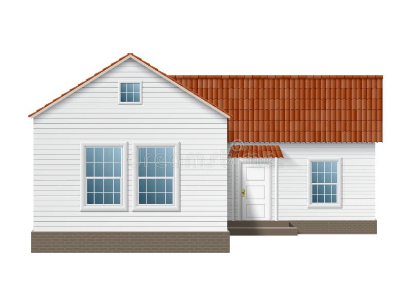 Casa De Campo Do Desenho Disponivel Ilustração Stock - Ilustração de ...