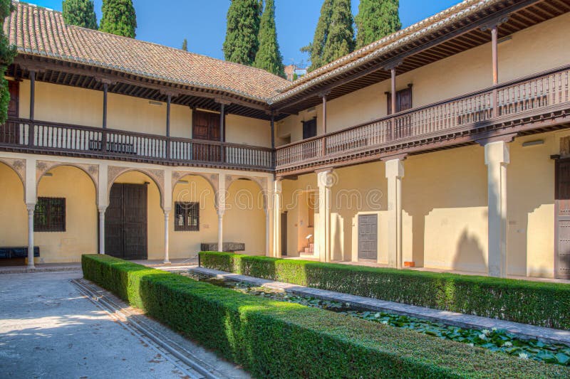 Casa Del Chapiz in Spanish Town Granada Stock Image - Image of medieval ...