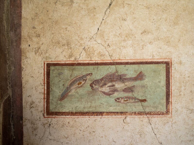 Casa dell Efebo, Pompeii stock image. Image of site - 304463457