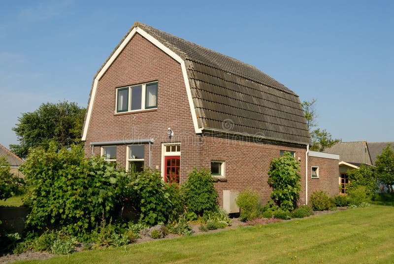 Casa en los Países Bajos imagen de archivo. Imagen de rural - 5279401