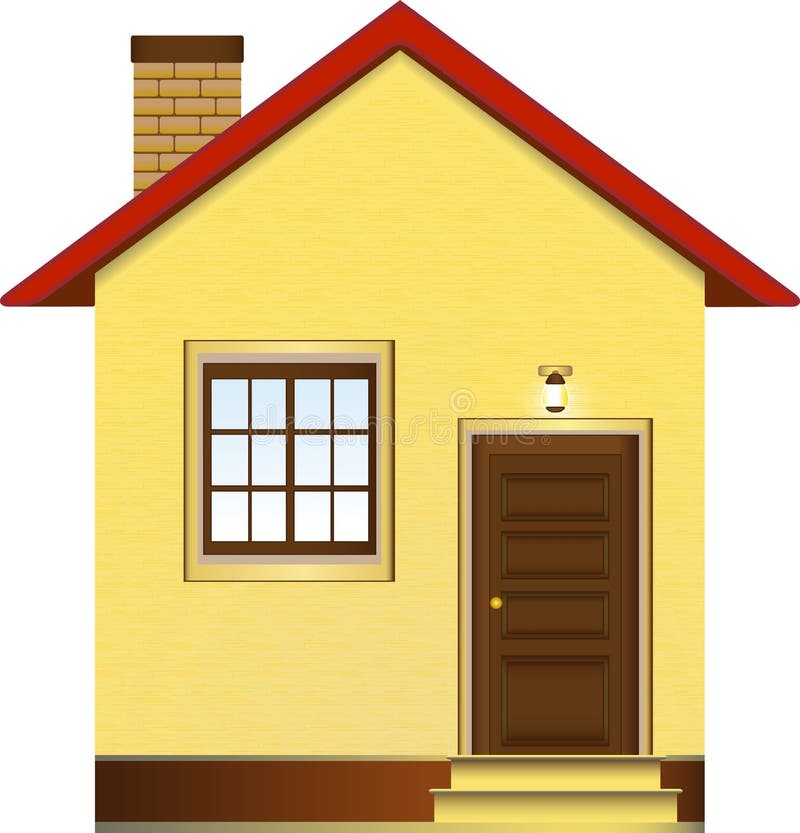 Casa agrietada stock de ilustración. Ilustración de rotura - 19417851