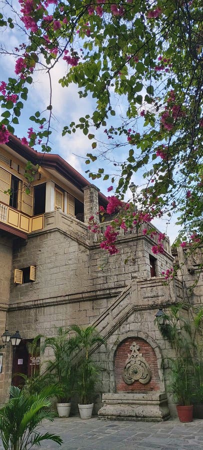 Casa Manila Buildings in Intramuros, Phillipines Editorial Photography ...