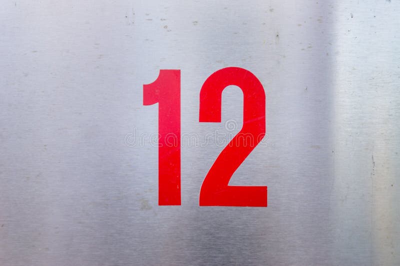 788 Número Doce 12 Fotos de stock - Fotos libres de regalías de Dreamstime