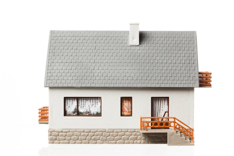 Casa simple foto de archivo. Imagen de exterior, artificial - 35467366