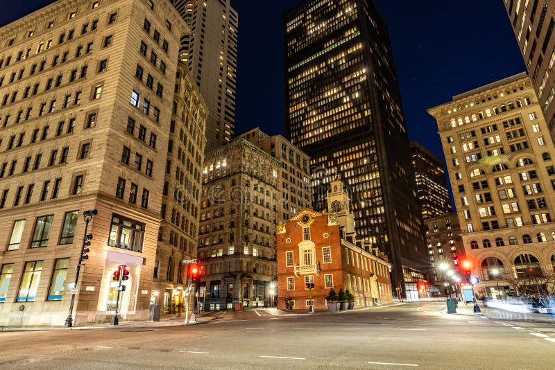 Casa Vieja Del Estado De Boston Foto de archivo - Imagen de americano ...