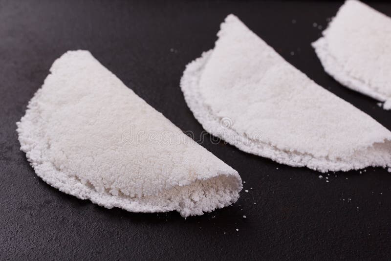 Casabe Bammy, Beiju, Bob, Biju - Flatbread of Cassava Tapioca Stock ...