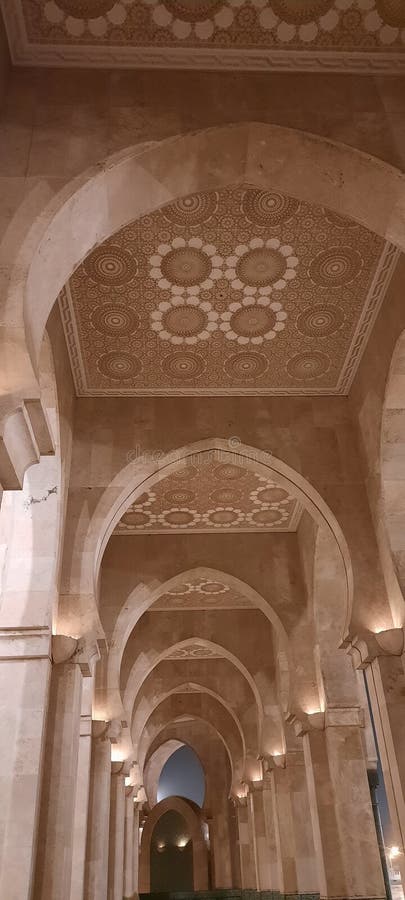 Casablanca Biggest Mosque in Morocco Stock Image - Image of casablanca ...