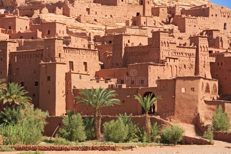 Casbah Ait Benhaddou, Morocco Stock Image - Image of architecture ...