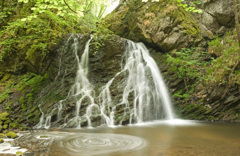 Cascada En La Cañada De Hadas. Foto de archivo - Imagen de sendero ...