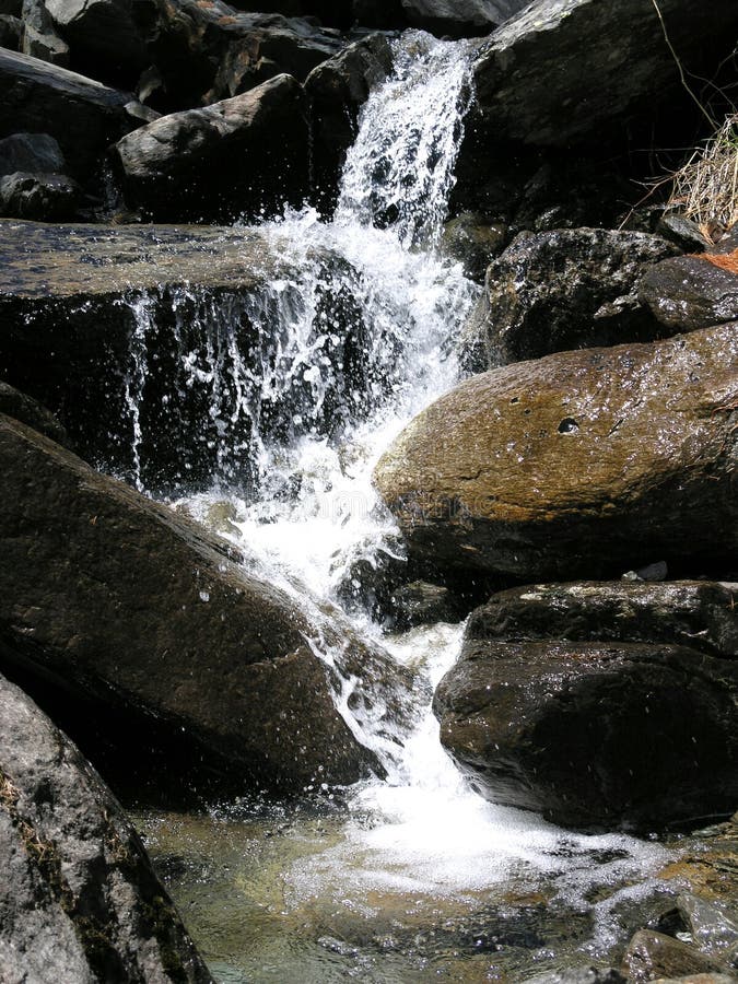 Cascade stock photo. Image of vertical, chute, spring - 1039260