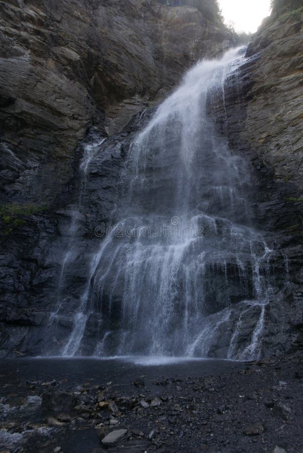 Cascade of the ArdonÃ©s River in Summer. Stock Photo - Image of nature ...