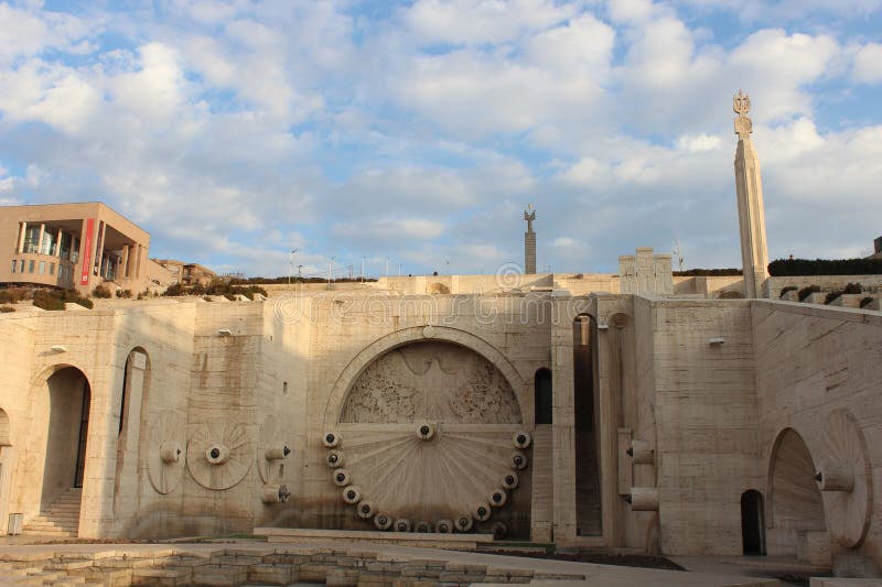 Cascade Complex in Yerevan, Armenia Stock Image - Image of site ...