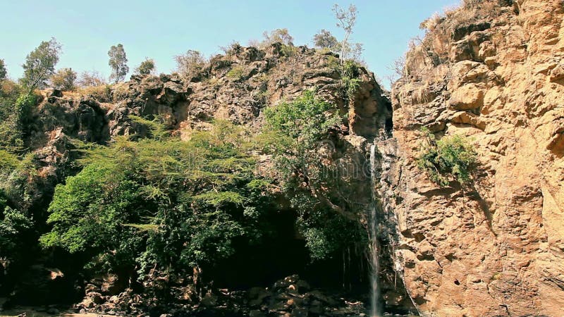 Cascade De Makalia, Nakuru Park Banque De Vidéos - Vidéo du durée ...