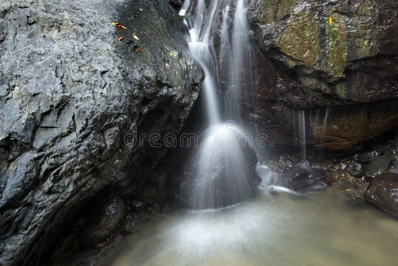 Cascade falls with rocks stock image. Image of environment - 57971629