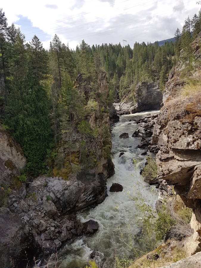 Cascade Falls stock photo. Image of falls, river, cascade - 153489712