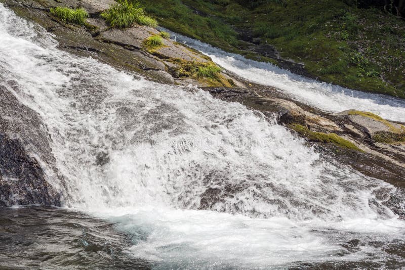 Cascade flowing stock photo. Image of country, landscape - 66829814