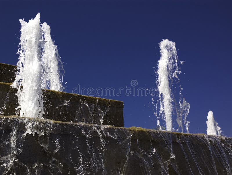 Cascade fountain stock photo. Image of power, despair - 2733818