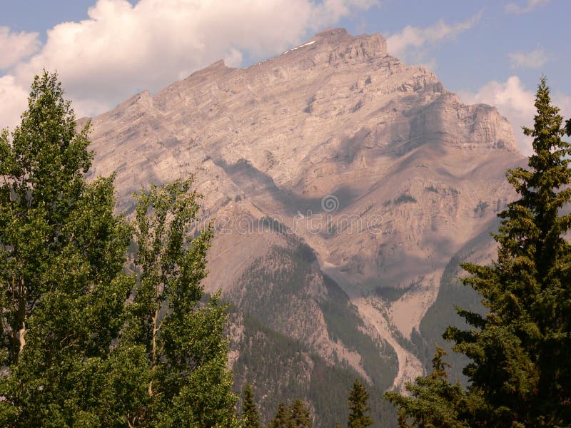 Cascade Mountain, Banff stock image. Image of landscape - 275661