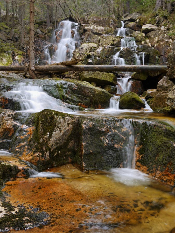 Cascade mountain creek stock photo. Image of white, tree - 86616462