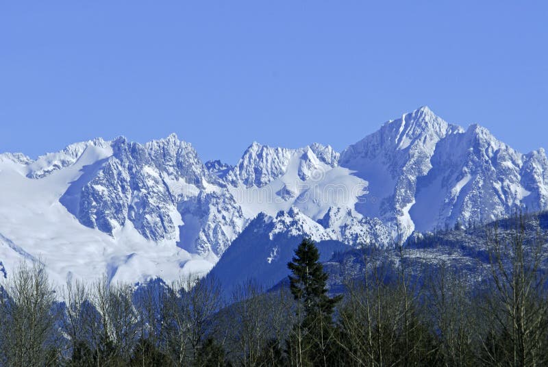 Cascade Mountains stock photo. Image of ridge, range, cascade - 1848190