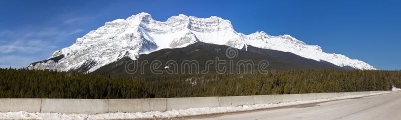 Cascade Mountains Banff National Park Stock Image - Image of scenic ...