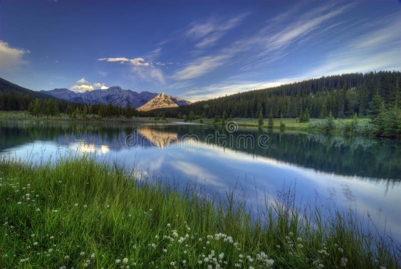 Cascade Ponds stock photo. Image of spring, rocky, pristine - 21510804