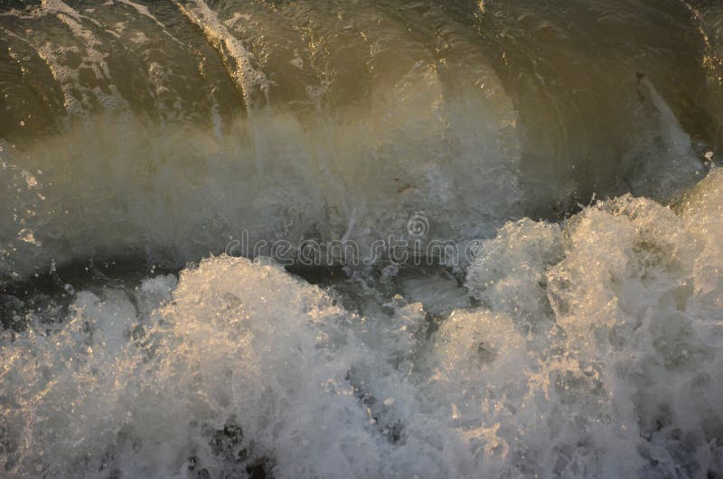 Cascade raging sea water stock image. Image of spray - 54409291