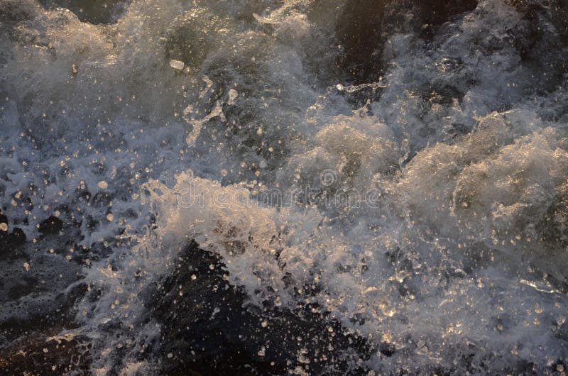 Cascade raging sea water 2 stock image. Image of waters - 54410163