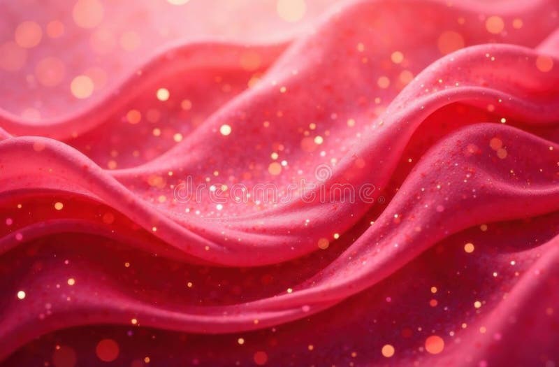 A Cascade of Soft, Flowing Red and Pink Colors Blending into Each Other ...