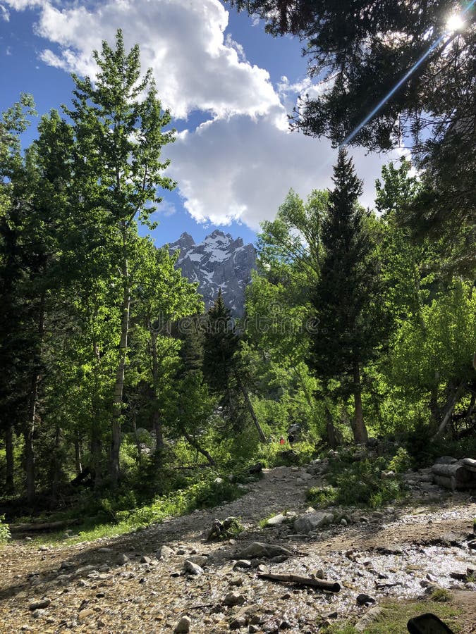 Cascade valley trail stock image. Image of hike, outdoors - 253871399