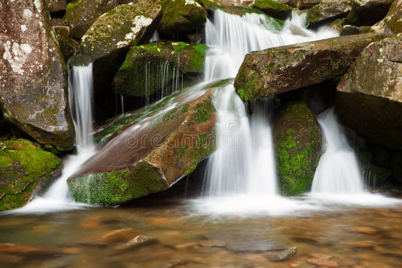 Cascade of water stock photo. Image of great, park, moth - 14944374