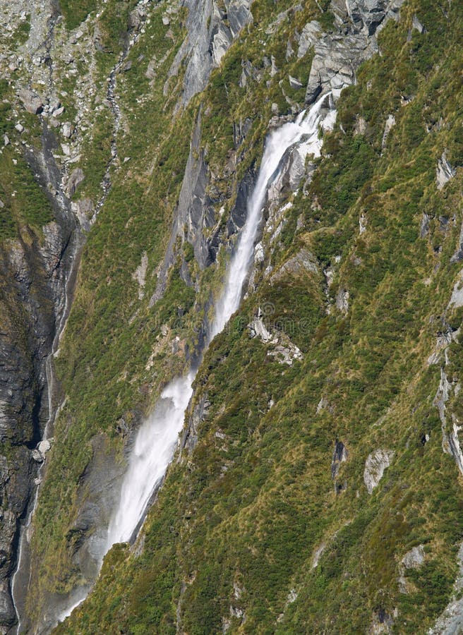 Cascade Waterfall Near Town of Waihi, New Zealand Stock Photo - Image ...
