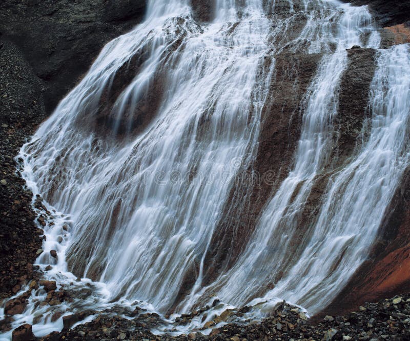 Cascade waterfall stock photo. Image of spray, cascade - 30844712