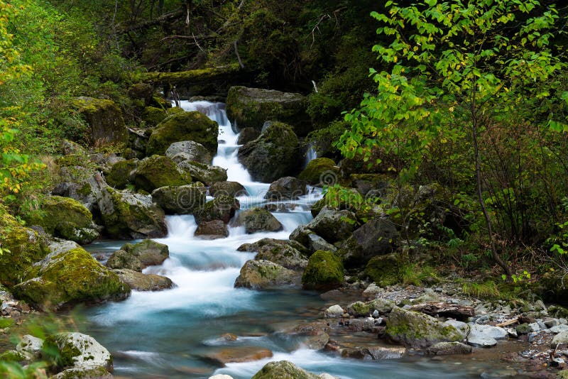 Cascade of waterfall stock image. Image of travel, natural - 82354675