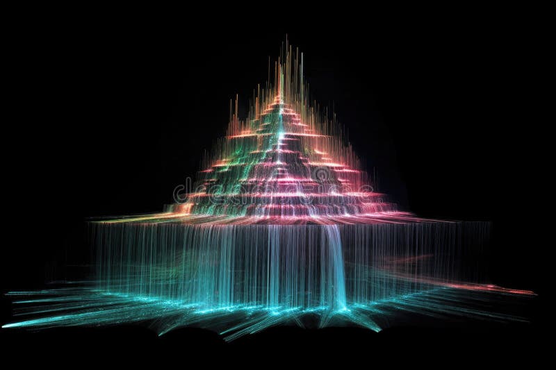 Luminous Waterfall Stock Illustrations – 55 Luminous Waterfall Stock ...