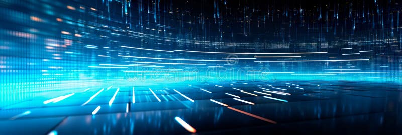 Cascading Lines of Innovative Code, Symbolizing the Continuous Flow of ...